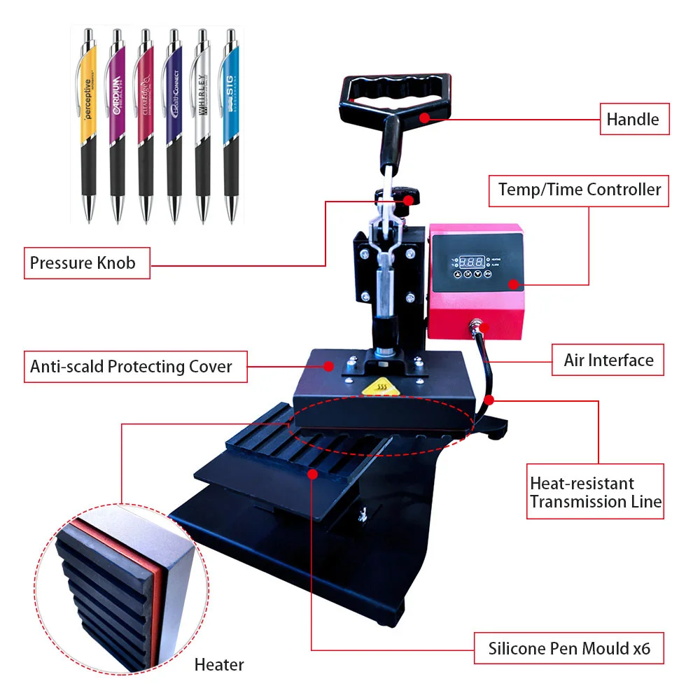 New Sublimation Heat Press Pen Printing Machine - Buy Pen Printing ...