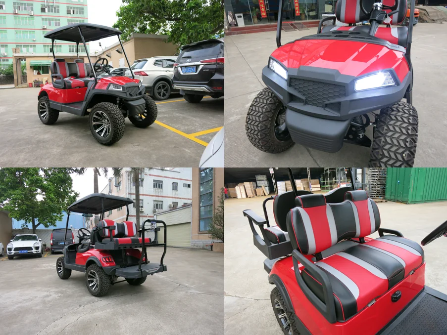 48v 4kw Electric 4x4 2 Seater Hunting Golf Car With Ce Certificate From ...