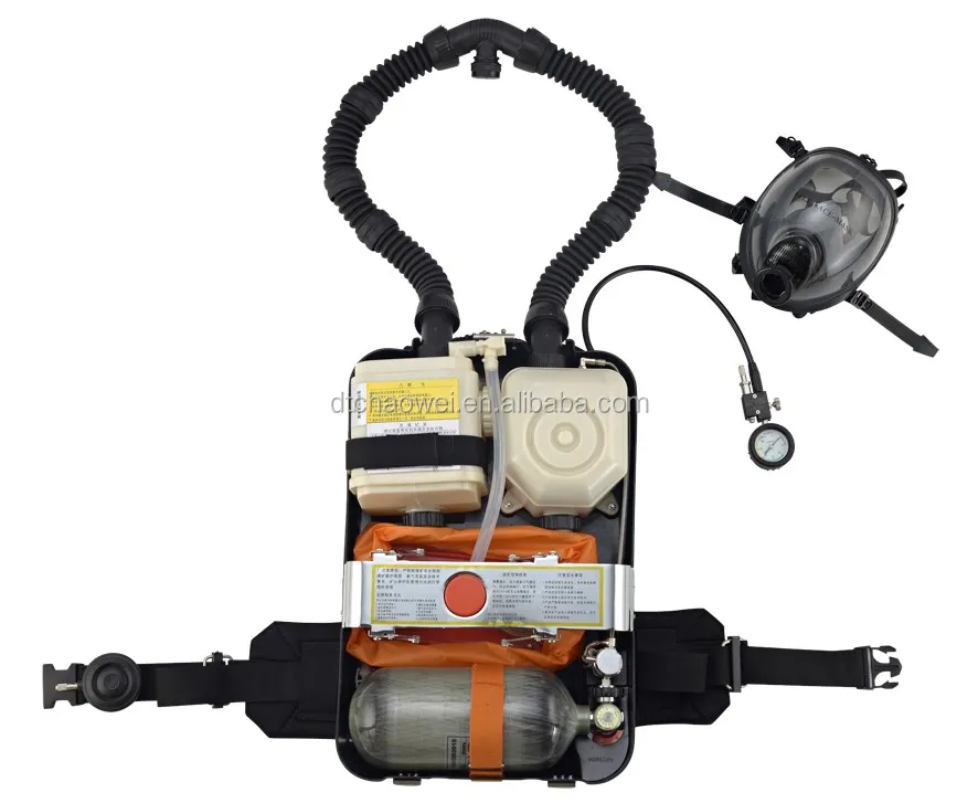 High Pressure Tank 300bar Closed Circuit Breathing Apparatus Scba Set ...