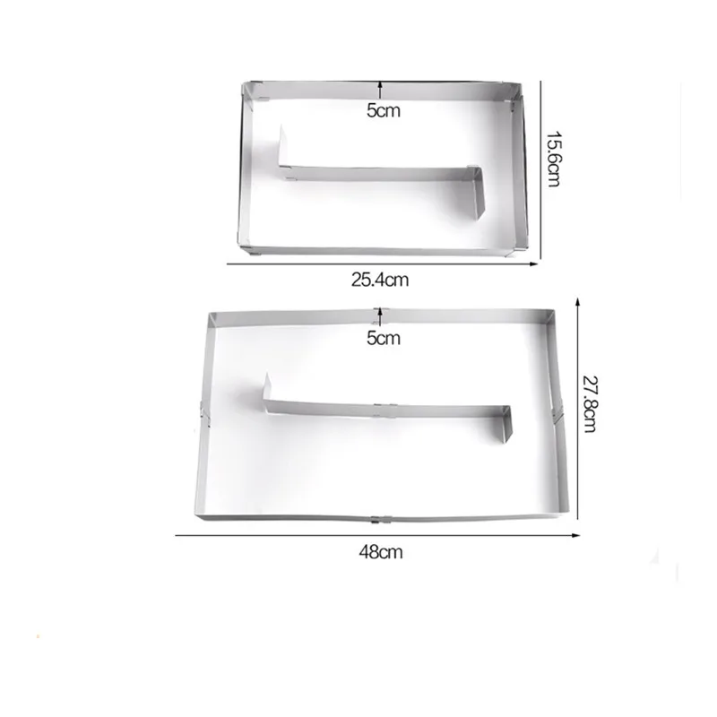 Adjustable Stainless Steel Rectangle Cake Divider Cutter - Buy Cake ...