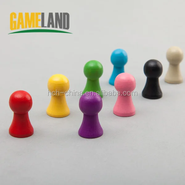 Custom Wooden Board Game Pieces Wooden Board Game Pawns - Buy Wood ...