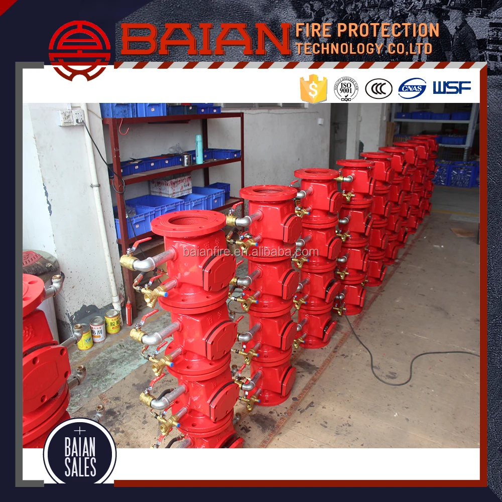 Pre-action Fire Alarm Valve For Deluge Valve And Alarm Device - Buy Wet ...