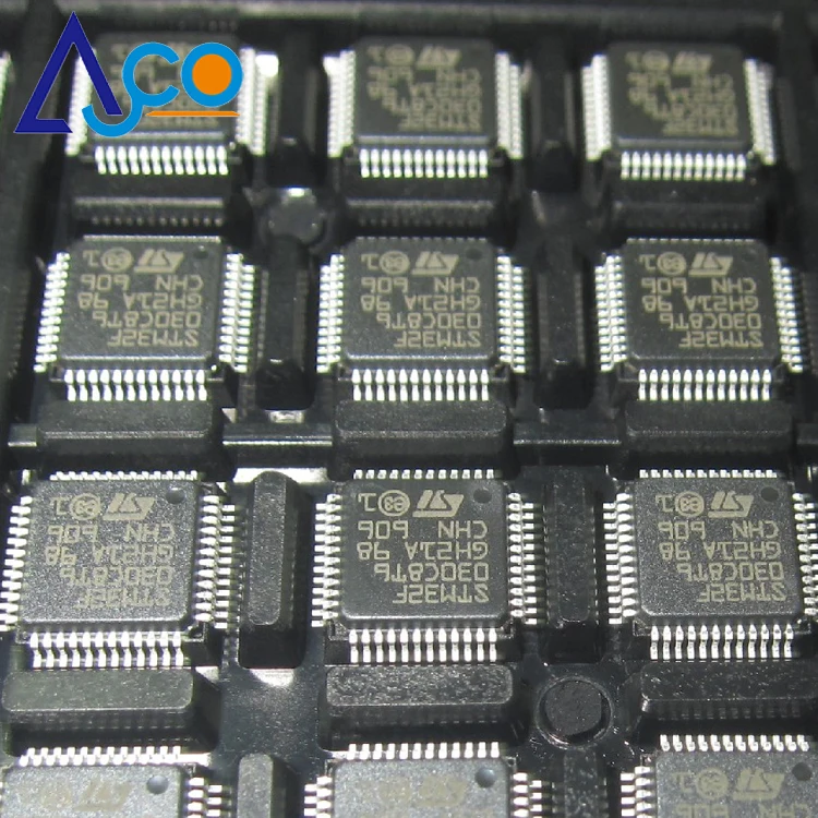 Integrated Circuits Stm32f030c8t6 Microcontroller Ic Stm32f030 32-bit ...