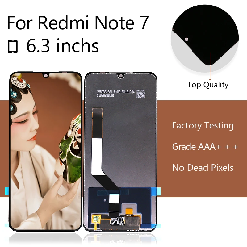 Free Shipping Lcd For Xiaomi For Redmi Note 7 Pro Display Note 7 Lcd ...