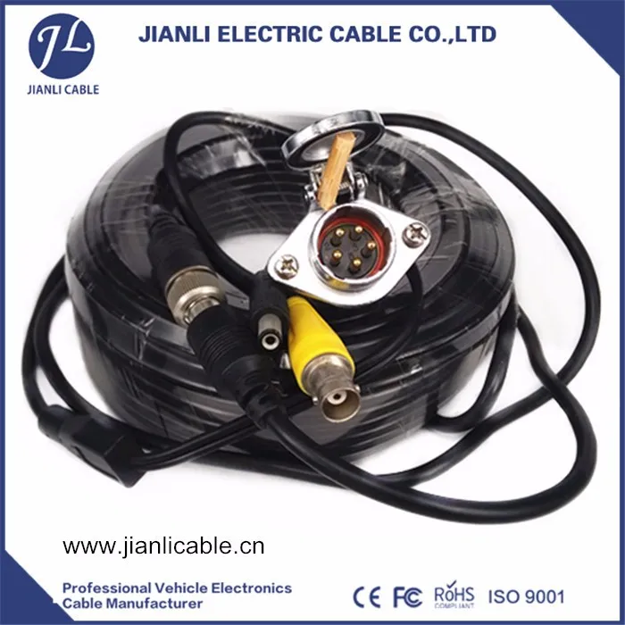 Backup Camera Monitor System 5 Pin Bnc Connect And Disconnect Cable ...