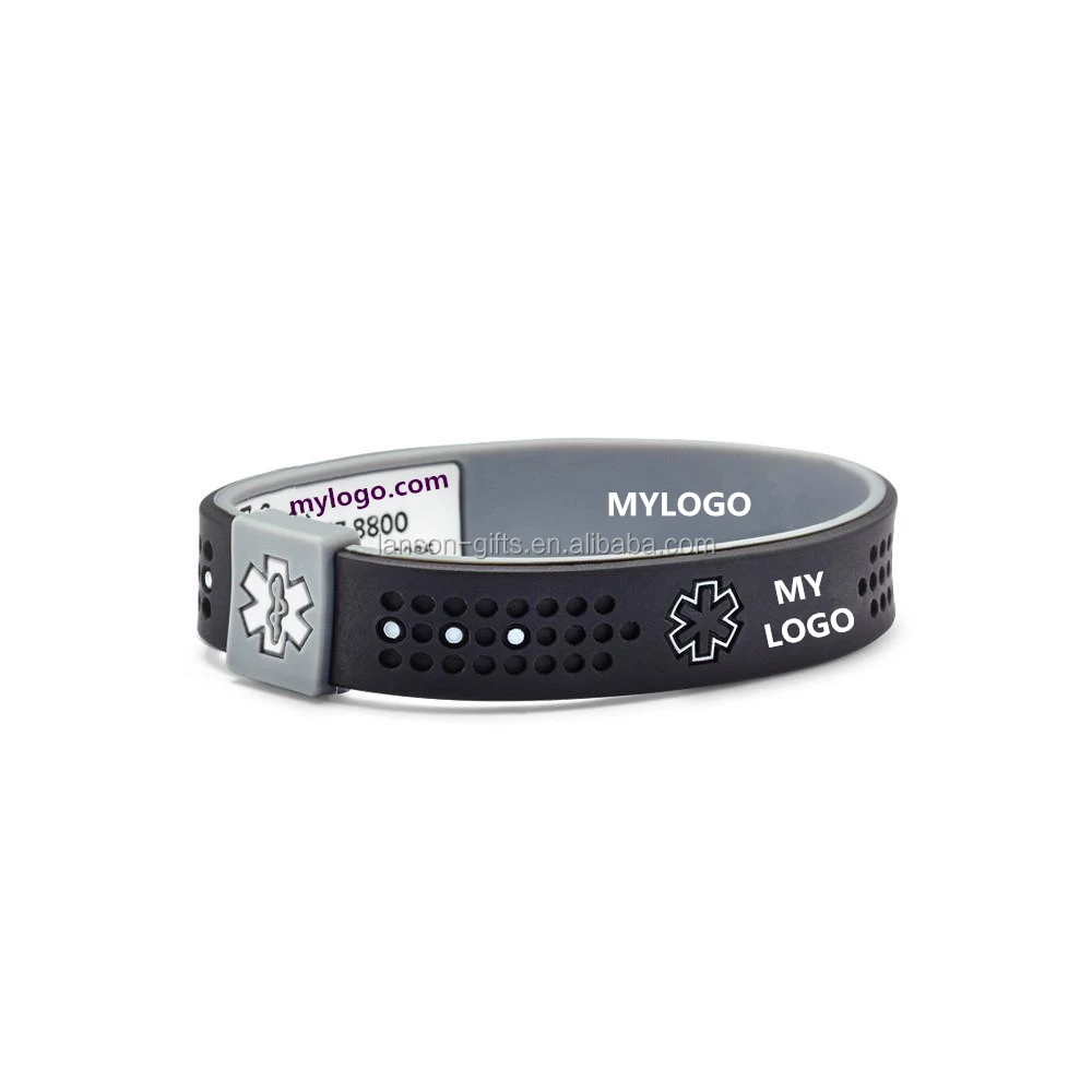 QR Code Medical ID Bracelets - Customizable & Durable