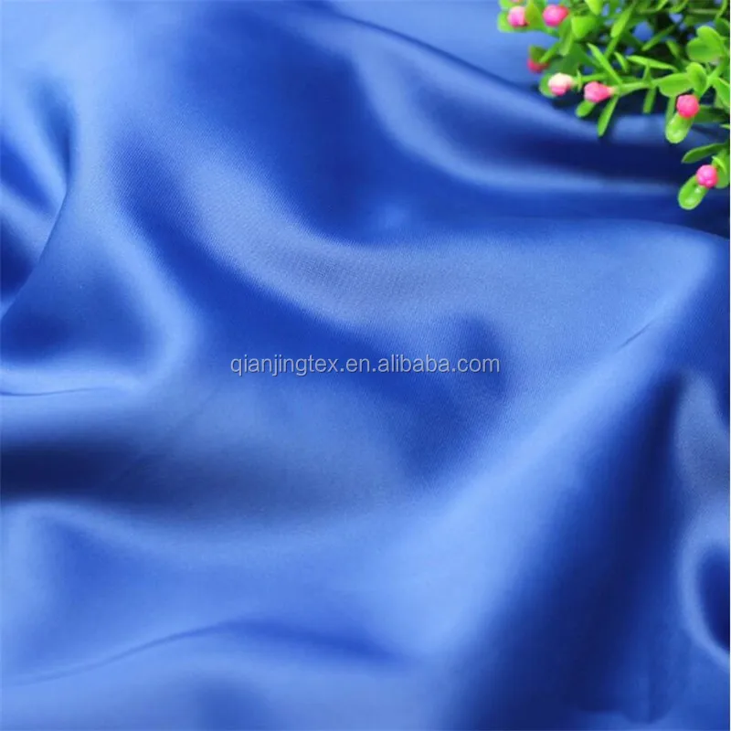 95% Polyester Duchess Satin Silk Fabric for Wedding & Sleepwear