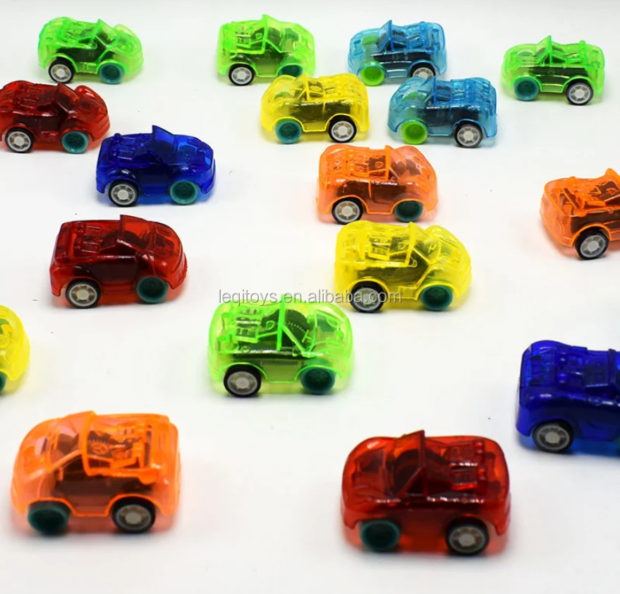 Mini Transparent Pull Back Toy Car Model Car Toys For Children Kids ...