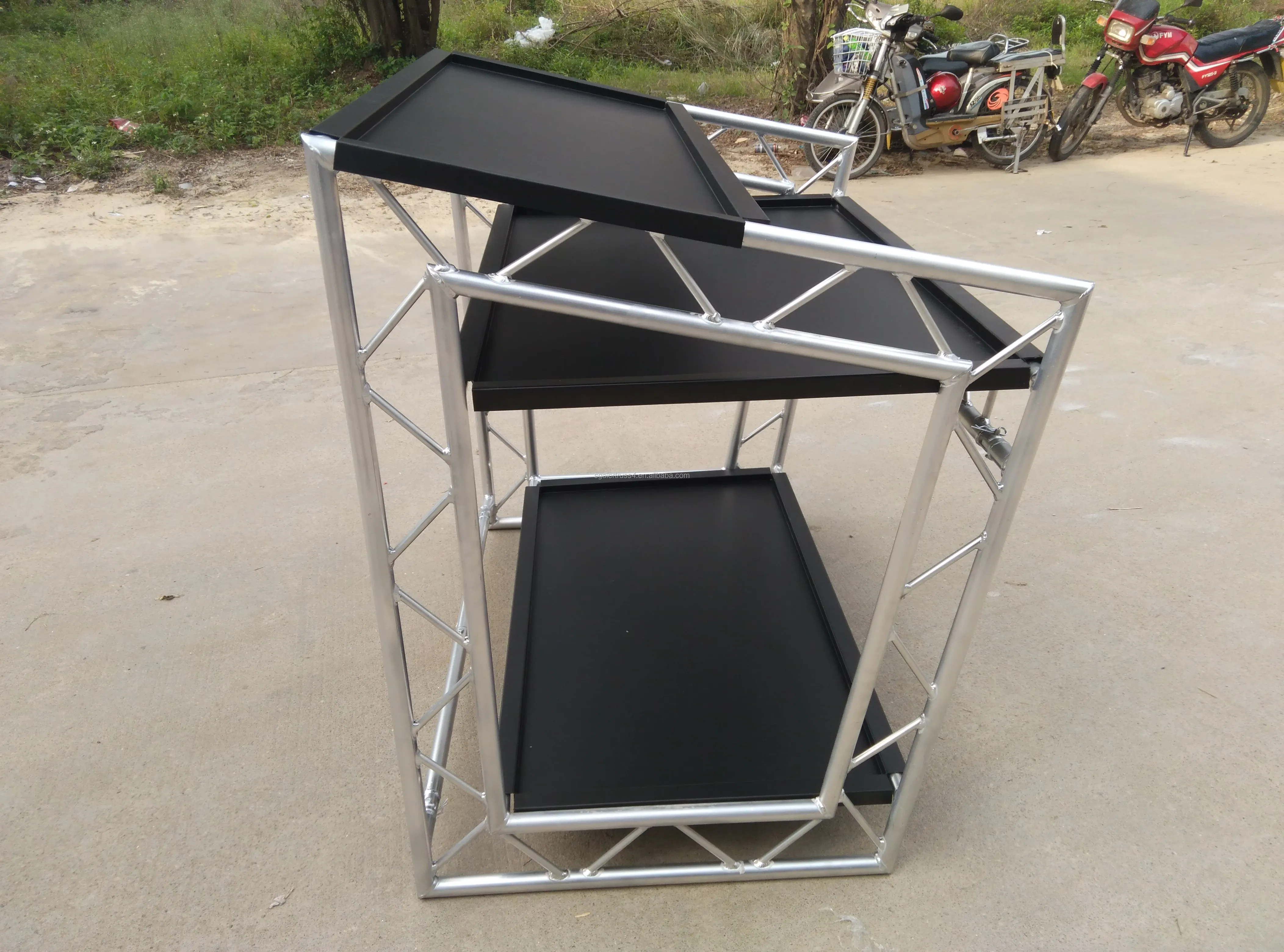 Led Foldable Mobile Dj Booth For Night Club - Buy Foldable Dj Booth,Led ...