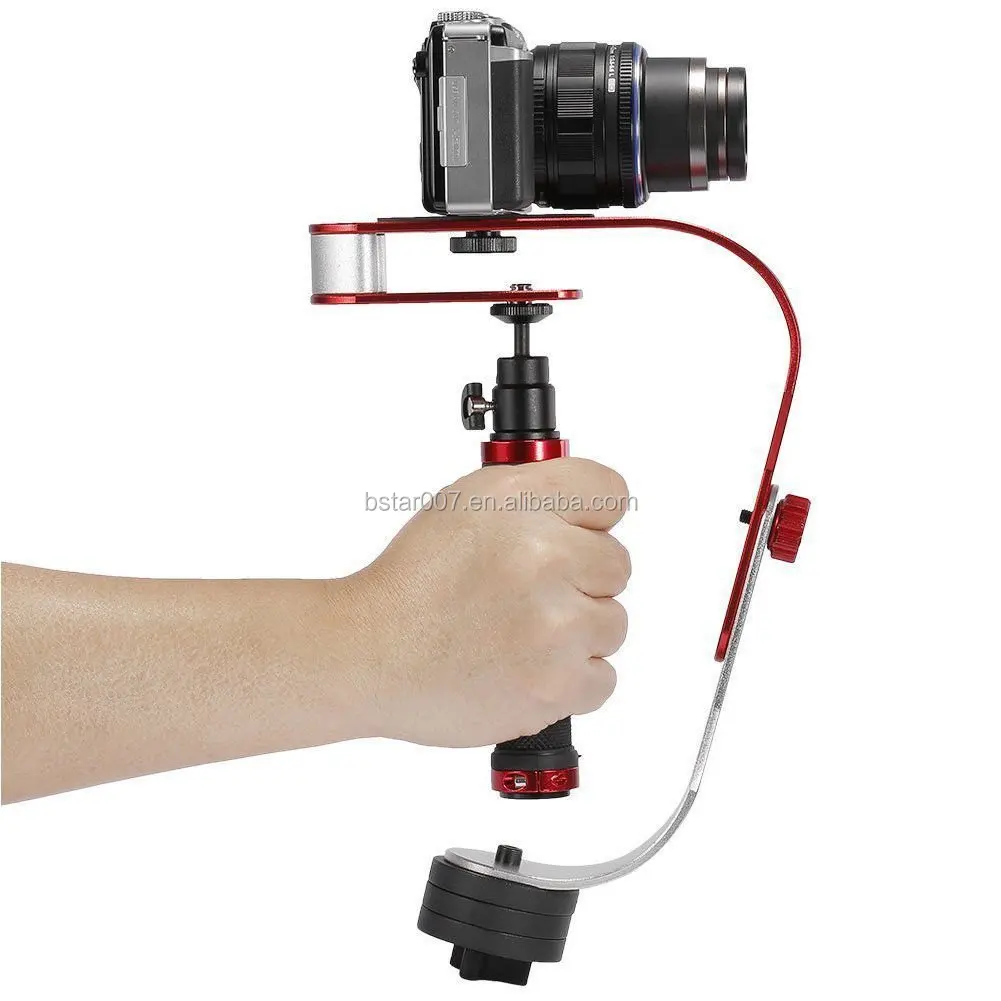 Professional Pro Video Camera Stabilizer With Low Profile Handle For ...