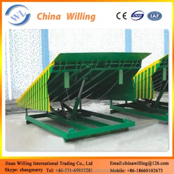 6-10 Tons Loading/unloading Ramp Container Truck Slope - Buy 6-10 Tons,Loading/unloading Ramp ...