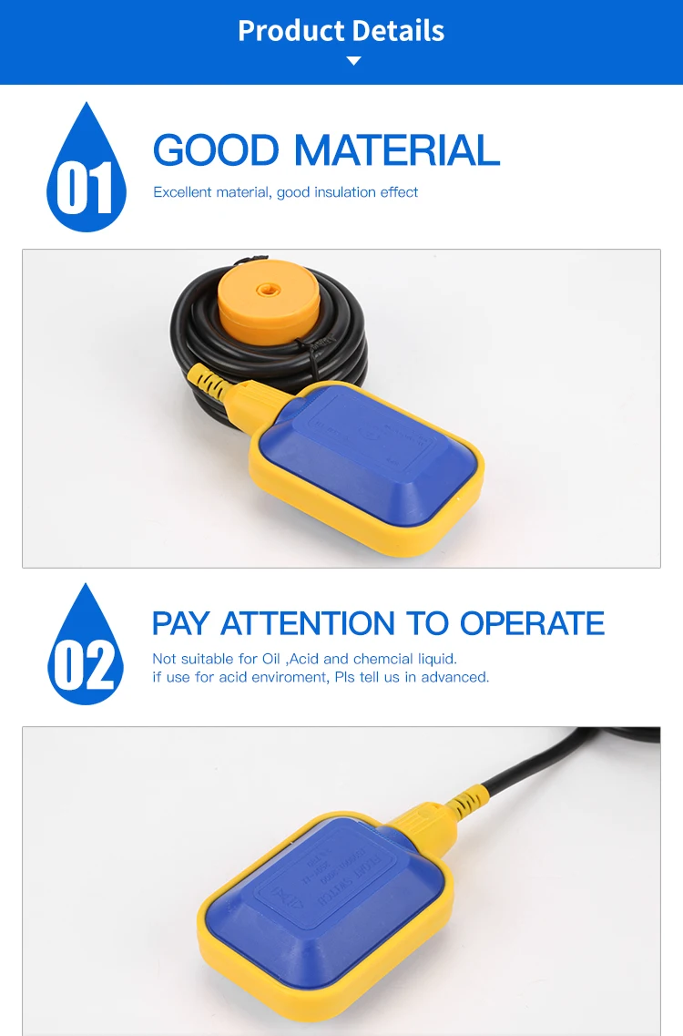 Stainless Steel Miniature 12v Electrical Mechanical Level Measurement ...