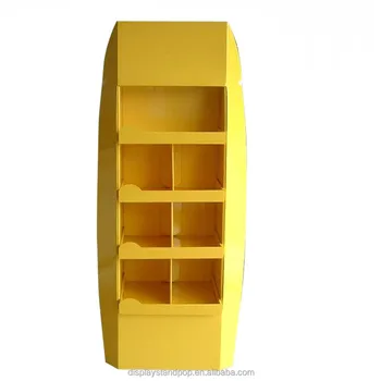 Waterproof Corrugated Cardboard Corflute Showing Stand For New Books ...
