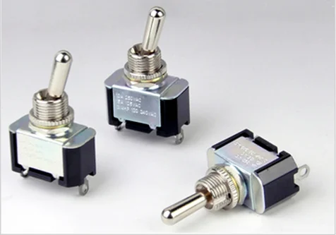 T601series 10a 250vac 4 Position Spring Return Toggle Switch Black ...