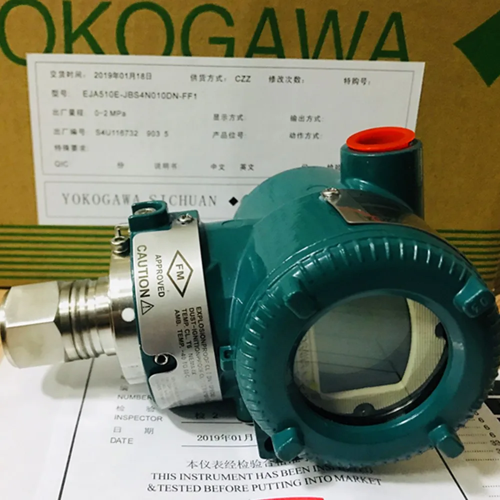 Yokogawa Eja510e Absolute Pressure Transmitter Output 4 To 20ma - Buy ...