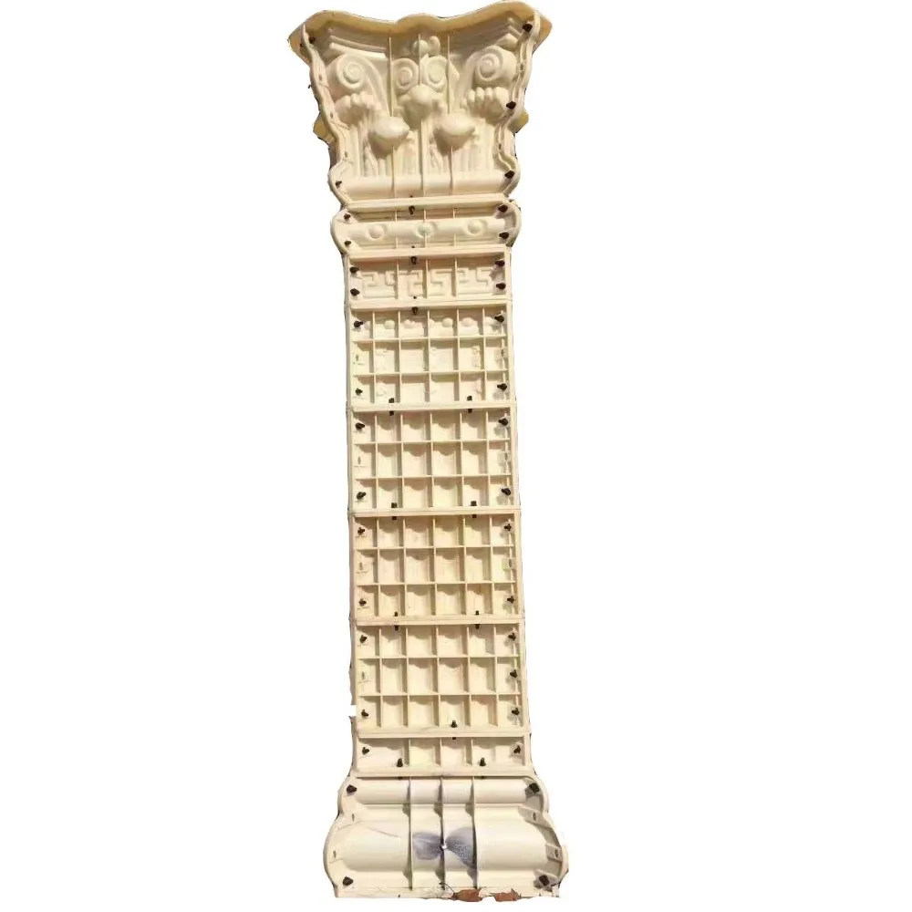 Wholesale Concrete Square Roman Column Pillar Plastic Mold