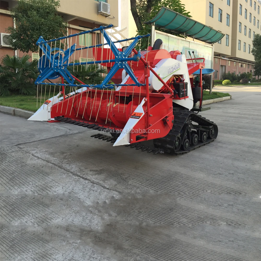 High Quality Harvester Machinery Small Wheel Type Combine Harvester ...