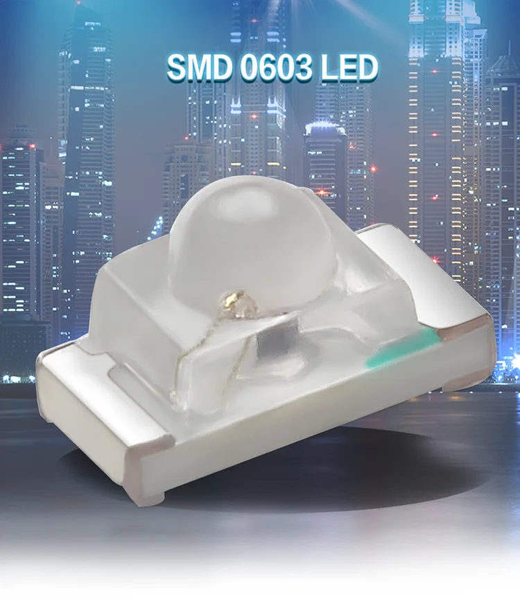 Ktrlight 0603 Smd Led Red 0.04w 0603 Lens Led Light Chip Diode Led Lamp ...