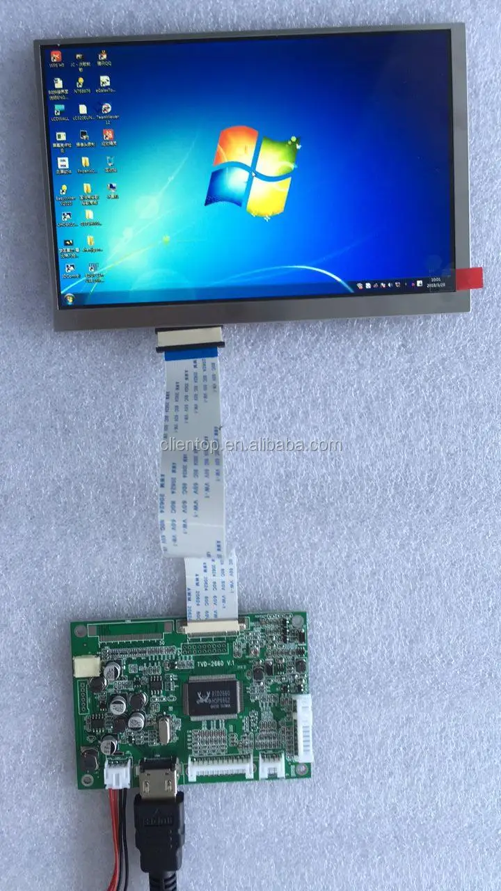 7 Inch TFT LCD Display - Ideal for Raspberry Pi & Medical