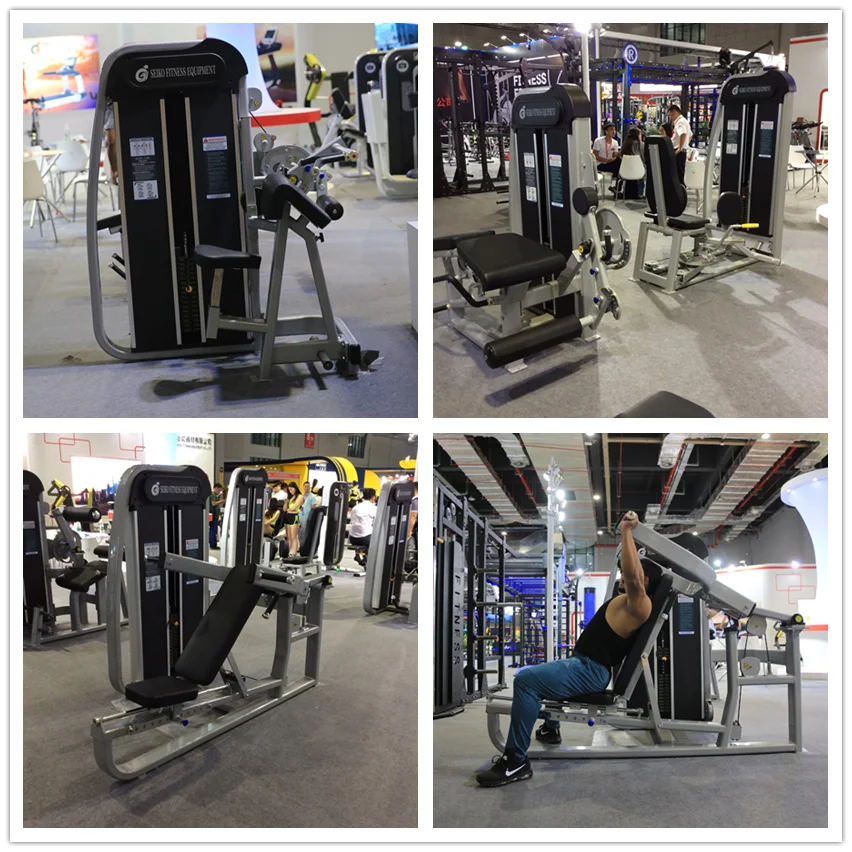 Gym Fitness Equipment Pin Loaded Lat Pulldown Low Machine For Sale ...
