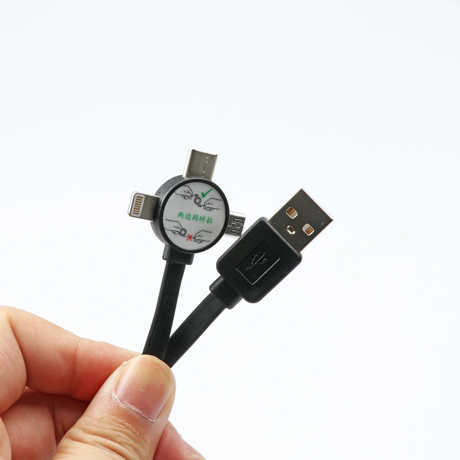 3.3ft/1m Retractable Usb Type C Cable Soartop Usb C To Usb A Data Sync ...