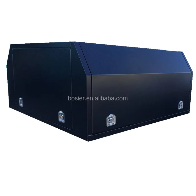 Custom Size Aluminum Ute Canopy Tool Box with Two Lids Waterproof ...