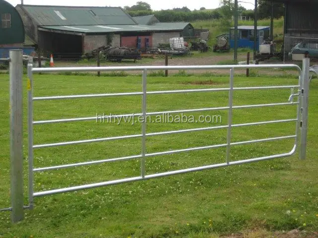 Heavy Duty Galvanized Farm Gates Steel Gates Factory Direct - Buy ...