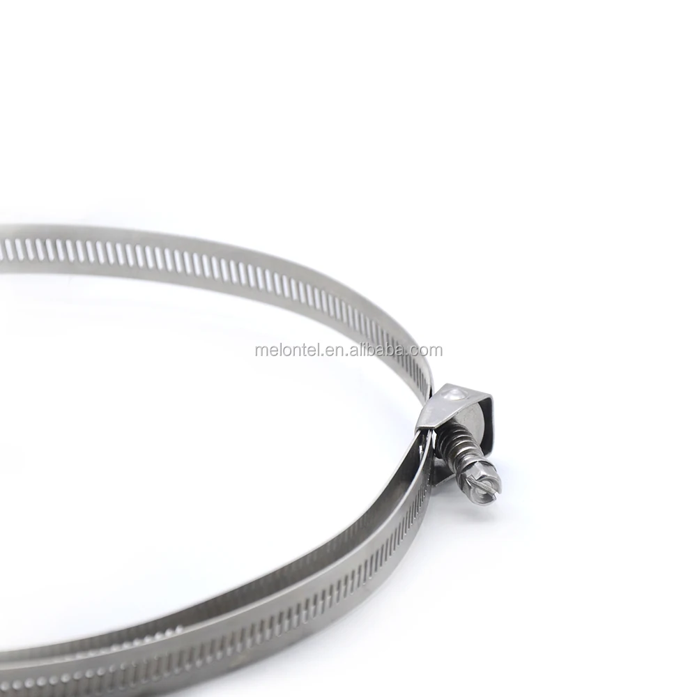 Mt-1707-b Stainless Steel Ftth Accessories Steel Belt Hoop Hose Clamp ...