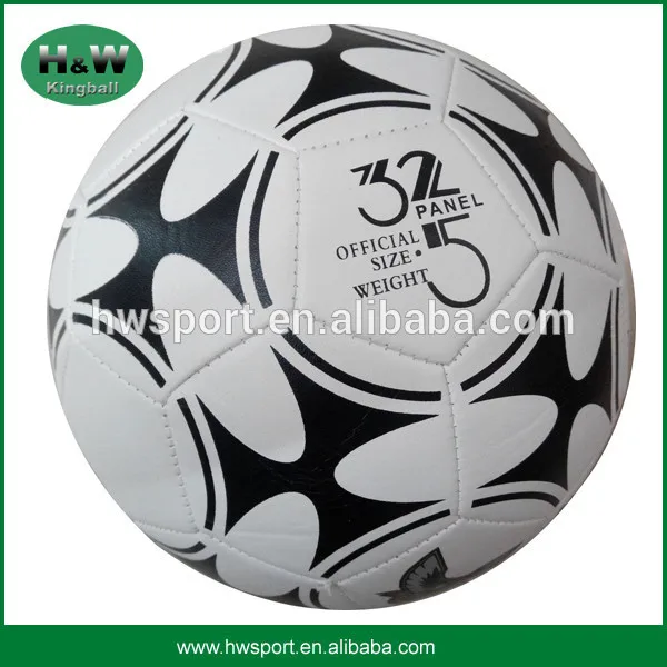 Custom Print Synthetic Leather Material Leather Soccer Ball - Buy ...