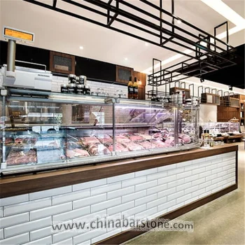 Fancy Coffee Bar Counter L-shape Cafe Bar Counter Fancy Restaurant Bar ...