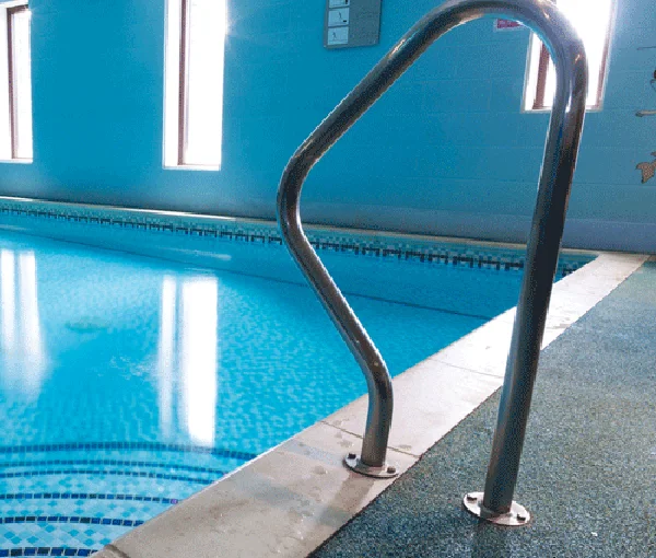 Arc Flange Type Removable Stainless Steel 304 Swimming Pool Handrail ...