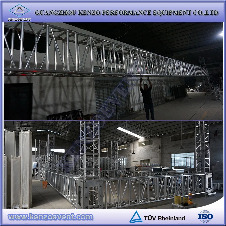 Aluminum Lifting Truss and Tower Crane for Construction - Heavy Load ...