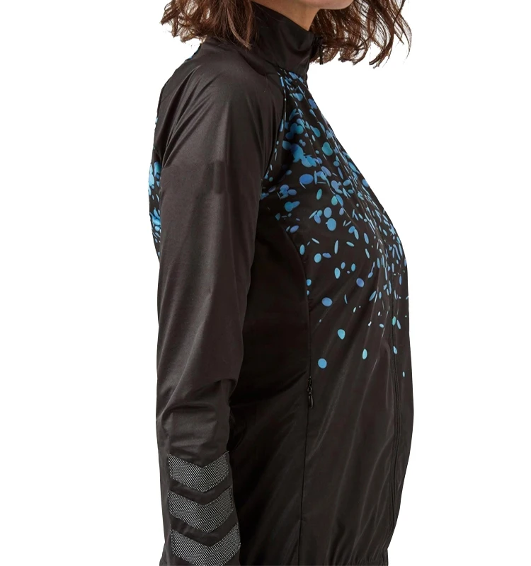 Customizable Polyester Spandex Zip Golf Performance Pullover Jacket ...