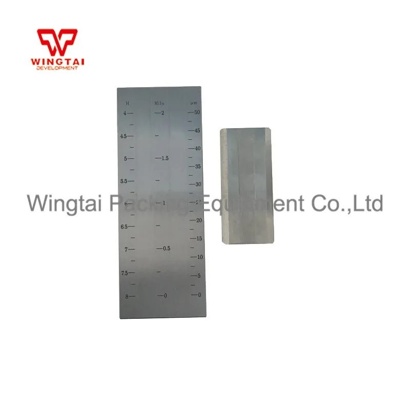 Double Groove Fineness Of Grind Gauge To Measure Paint And Ink ...