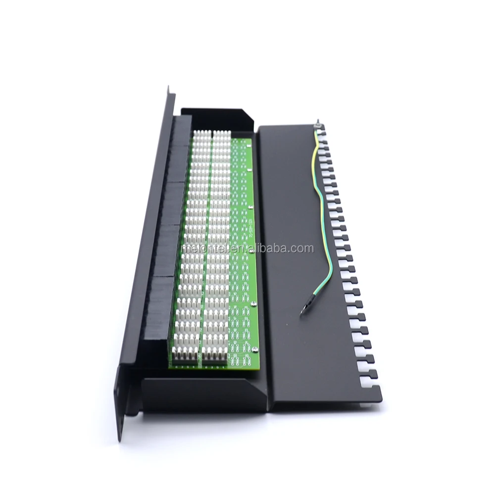 25 Port Voice Patch Panel - Krone 110 Dual IDC 19 Inch Rack