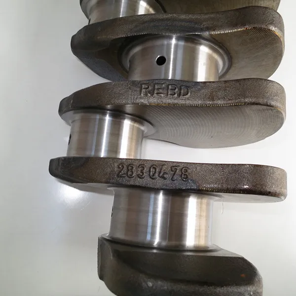 2830476 4934566 4896766 Dongfeng 6 Isbe Diesel Engine Crankshaft For ...
