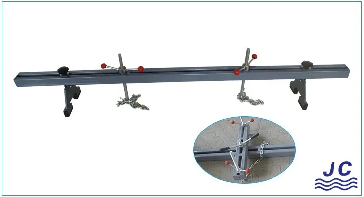 1100 Lbs Dual Hook Engine Support Beam Bar 2 Points Lift Holder Hoist ...