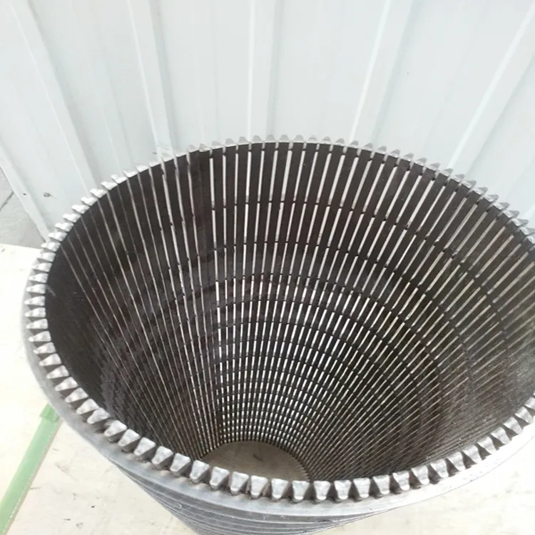 China Stainless Steel Sand Filter Wedge Wire Nozzle Screen For Tap ...
