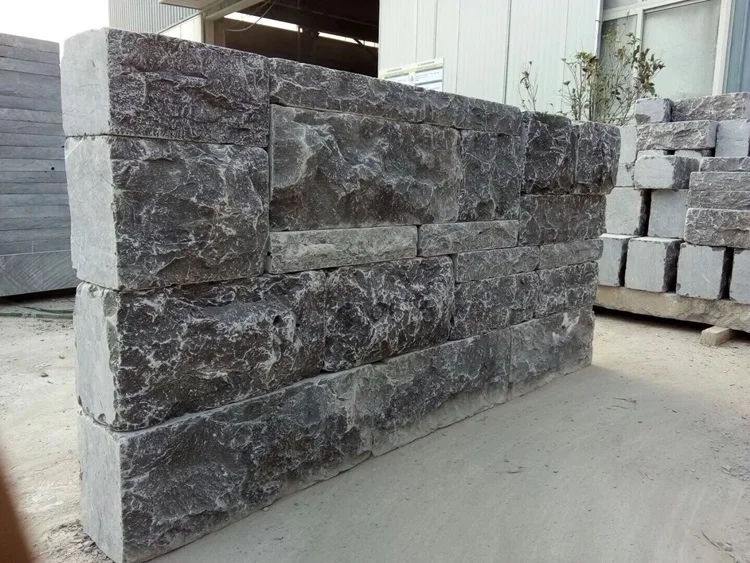 Natural Blue Limestone Wall Cladding - Elegant Bluestone