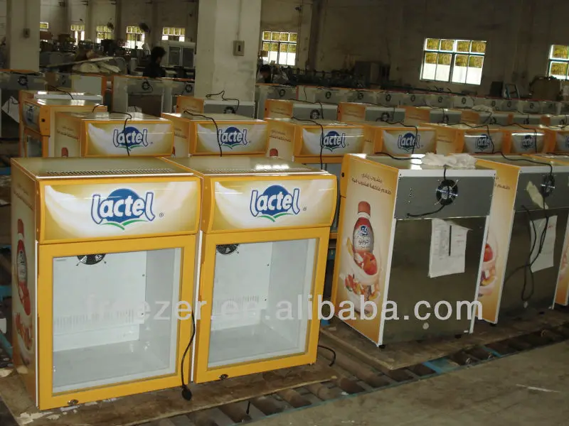 Fridge Transparent Glass Door Mini Display Cooler/fridge/freezer - Buy ...