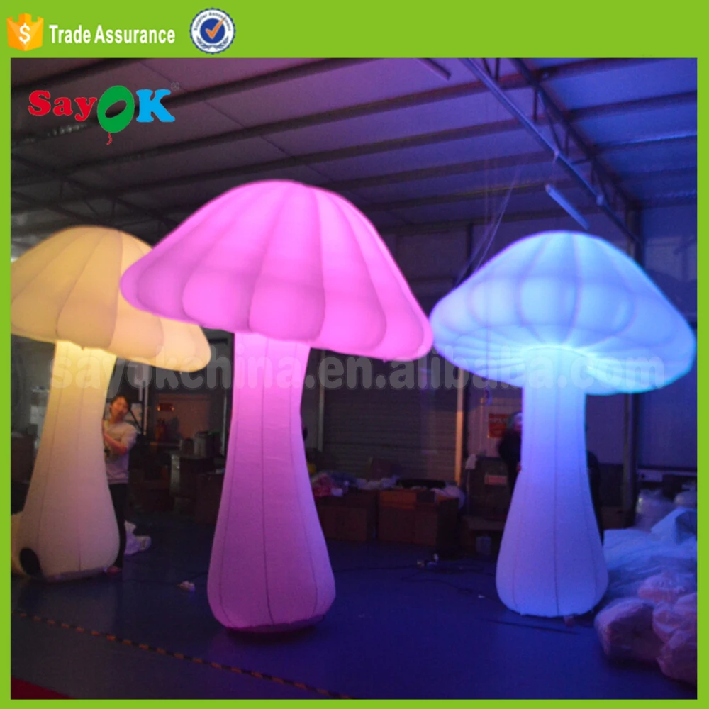 Inflatable Mushroom Shape Mushroom Decor Inflatable Mushroom Props ...