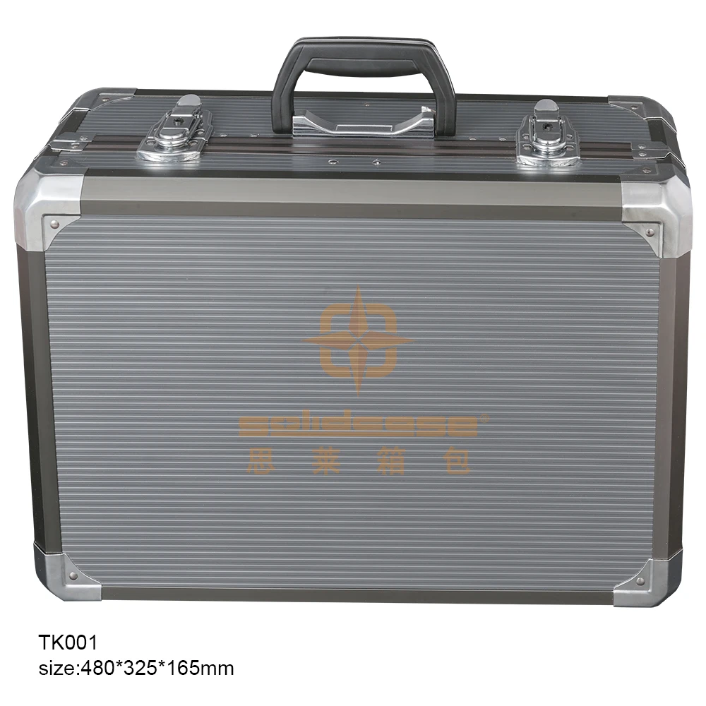 Professional Tool Box Aluminum Tool case Tool Organizer Equipment case ...