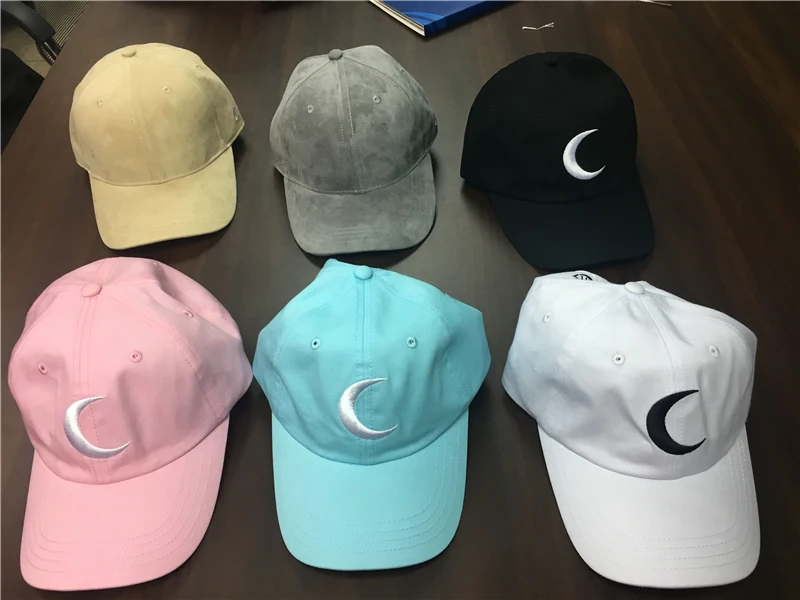 Unisex 6 Panels 100% Acrylic Cotton Plastic Closure Adults Flat Brim ...