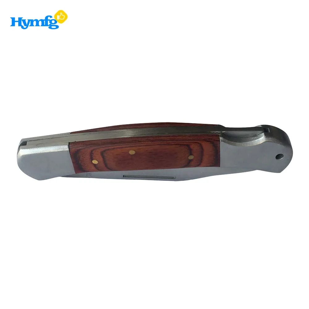 Pakka Wooden Handle Folding Pocket Knife Folding Hunting Knife - Buy ...