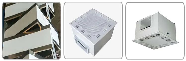 HEPA Ceiling Mounted Filter Box for Cleanroom Air Quality