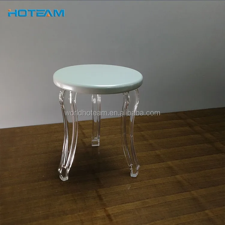 Customized 3 Legs Small Acrylic Foot Stool Children Stool - Buy Foot ...