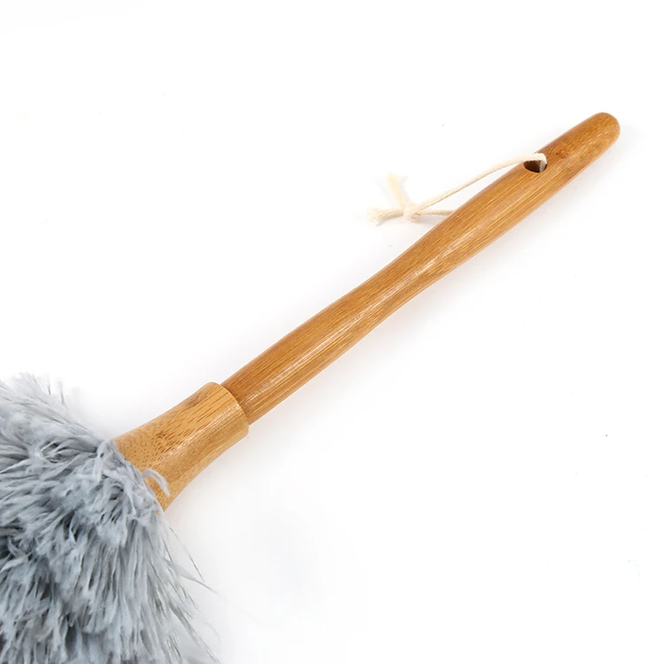 Bamboo Handle Microfiber Cleaning Duster - Buy Bamboo Cleaning Duster ...