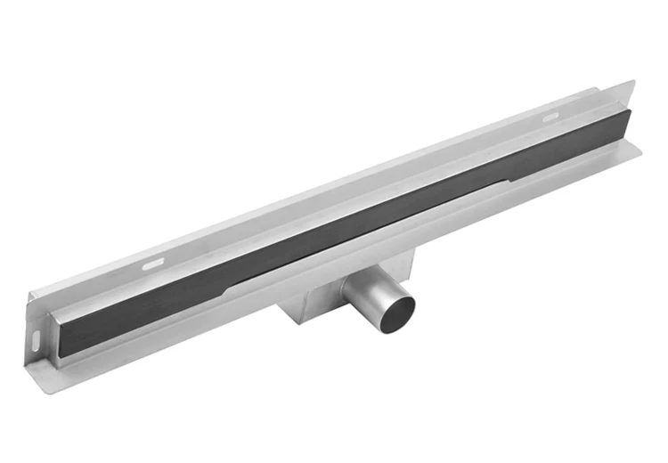 Stainless Steel Channel Invisible Side Outlet Drain