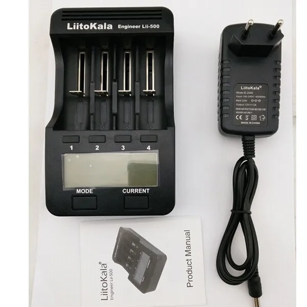 2020 Liitokala Lii-500s Charger - Intelligent Lithium Battery Charger
