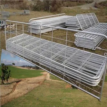 Galvanized Steel Farm Fence Panel/cattle Livestock Panels And Gates For ...